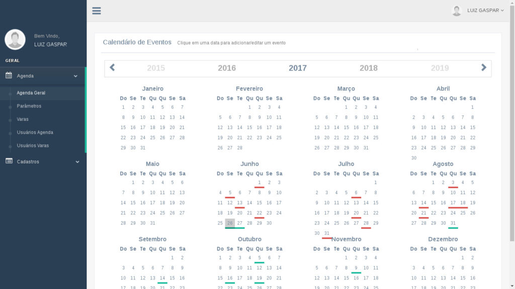 Agenda Pericial – TNG TECNOLOGIA